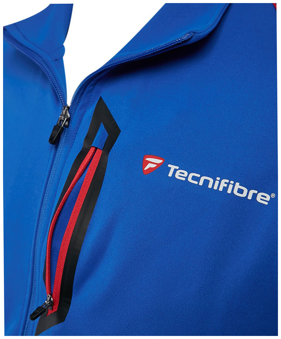 Tecnifibre Tech Feel Blue - bluza treningowa - Bluzy - Odzież męska ...